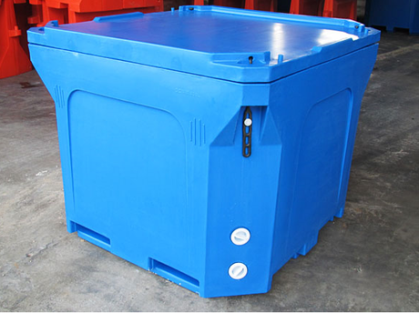 Zhugecooler - 1000Litre Durable Blue Insulated Fish Tub | B2Brazil