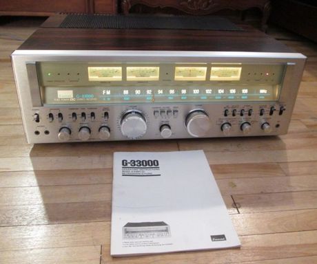 Instruments Ltd - SANSUI G33000 RECEIVER WORKS PERFECT MINT CONDITION ...